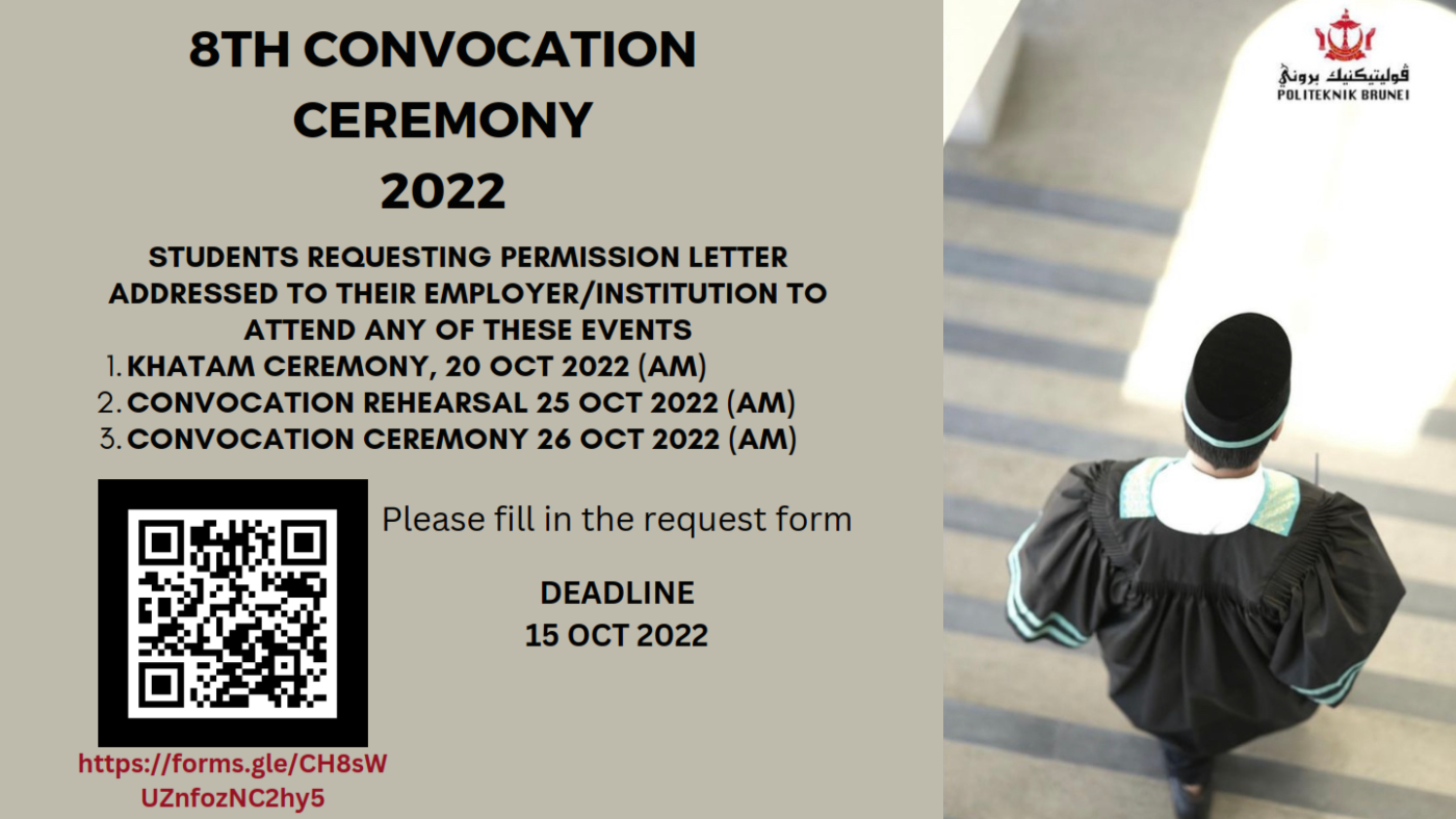 Politeknik Brunei Convocation – Politeknik Brunei