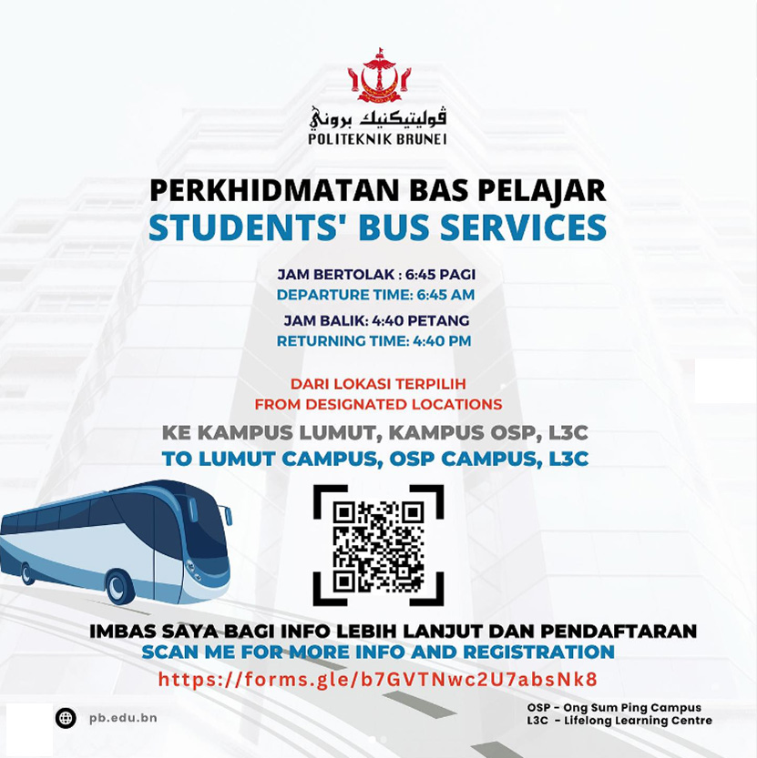 Students’ Bus Services – Politeknik Brunei