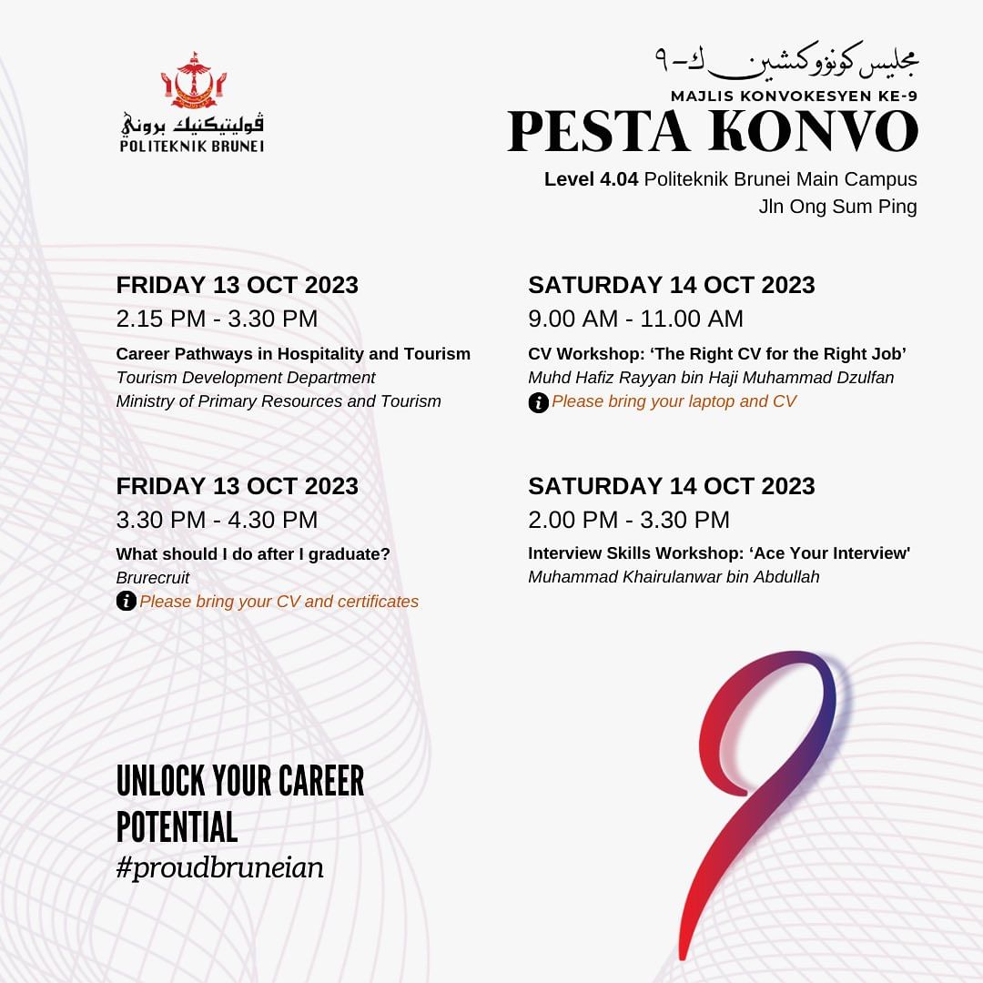 Pesta Konvo – Politeknik Brunei