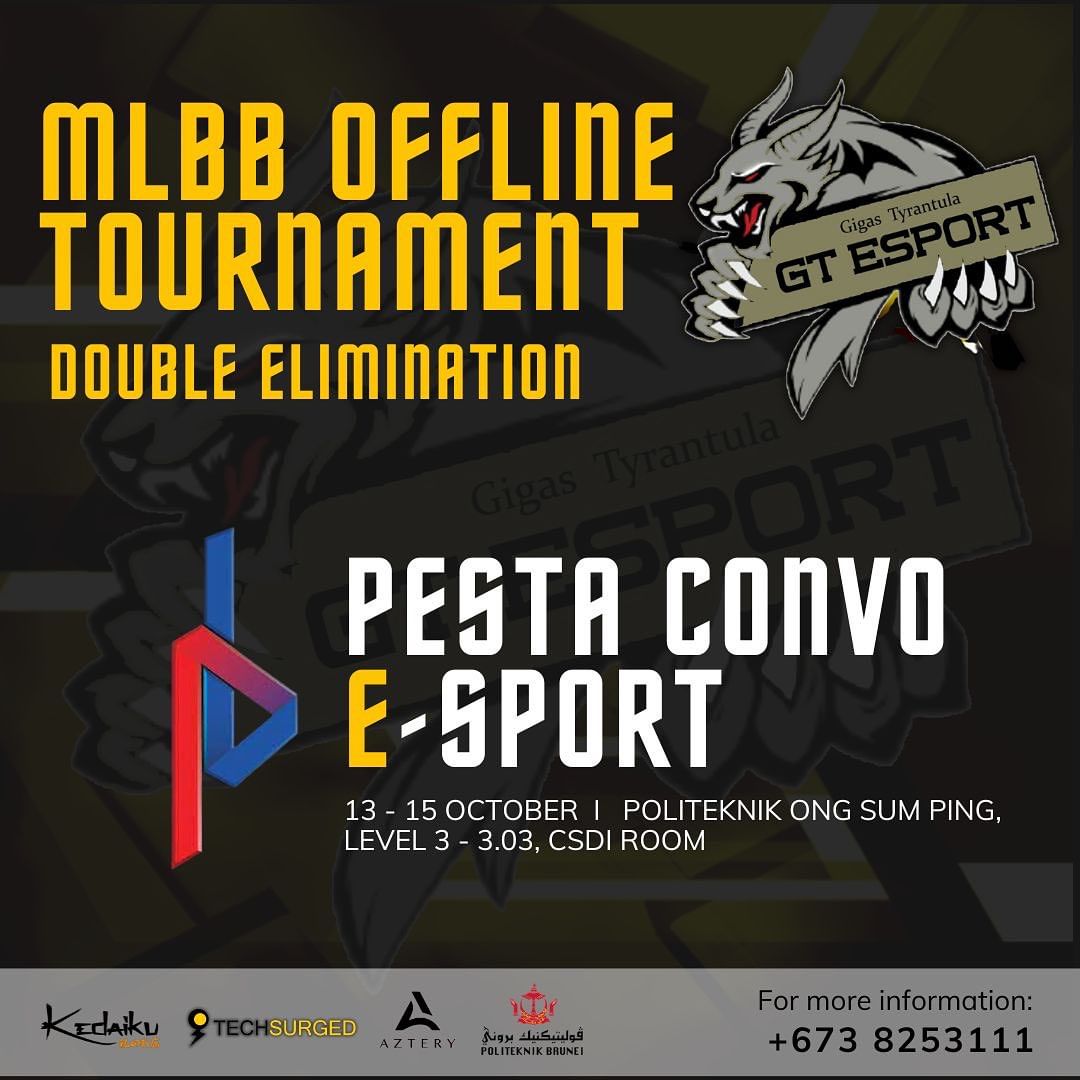 Pesta Konvo – E-Sport – MLBB Offline Tournament – Politeknik Brunei
